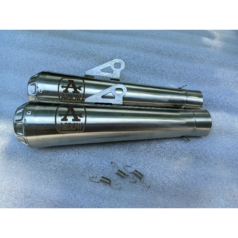High quality canister ONLY conical pipe Stainless for all motorcycles ...