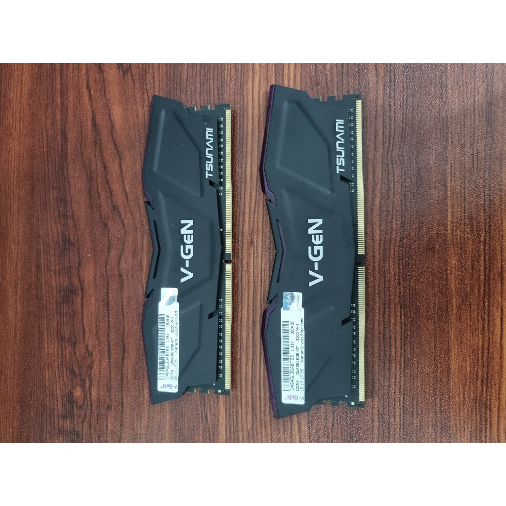 Ram VGEN GAMING TSUNAMI DDR4 8GB (2X4GB) 3000MHz 1.35V V-GeN | Shopee ...