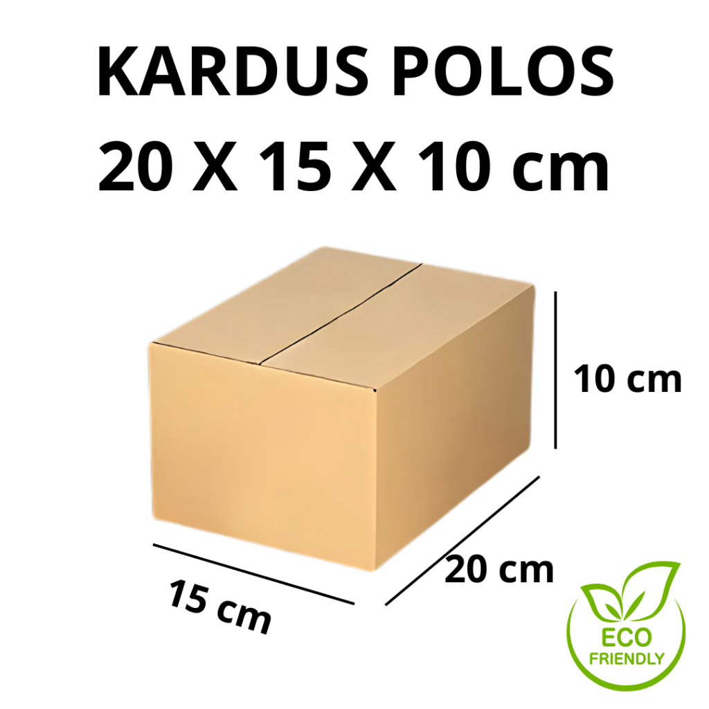 Plain Packing Box 20 x 15 x 10 cm Plain Cardboard Packing Box 20X15X10 ...
