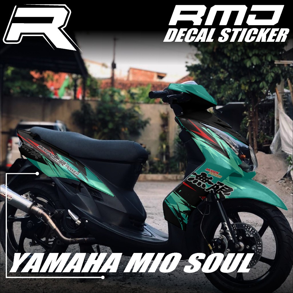 Mio Soul Karbu/Old Full Body Decal Sticker - Mugen Design Mio Soul ...
