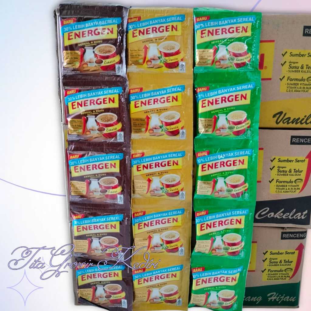 Energen Cereal and Milk 1 Renteng / 10 Pcs | Shopee Philippines