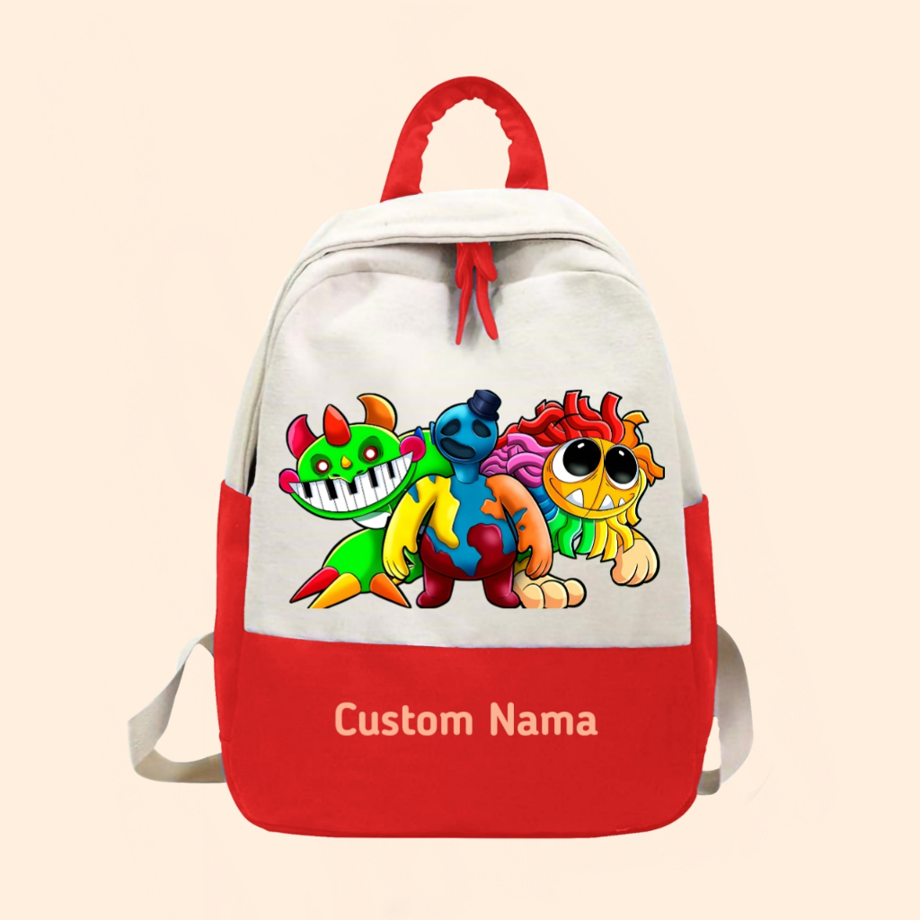 Dooy pianosaurus yarnaby poppy playtime 4 children's bag, free name ...