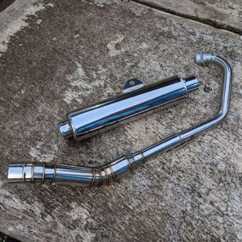 Full set Canister standard power pipe raider 150carb,fi tmx 125 155 ...