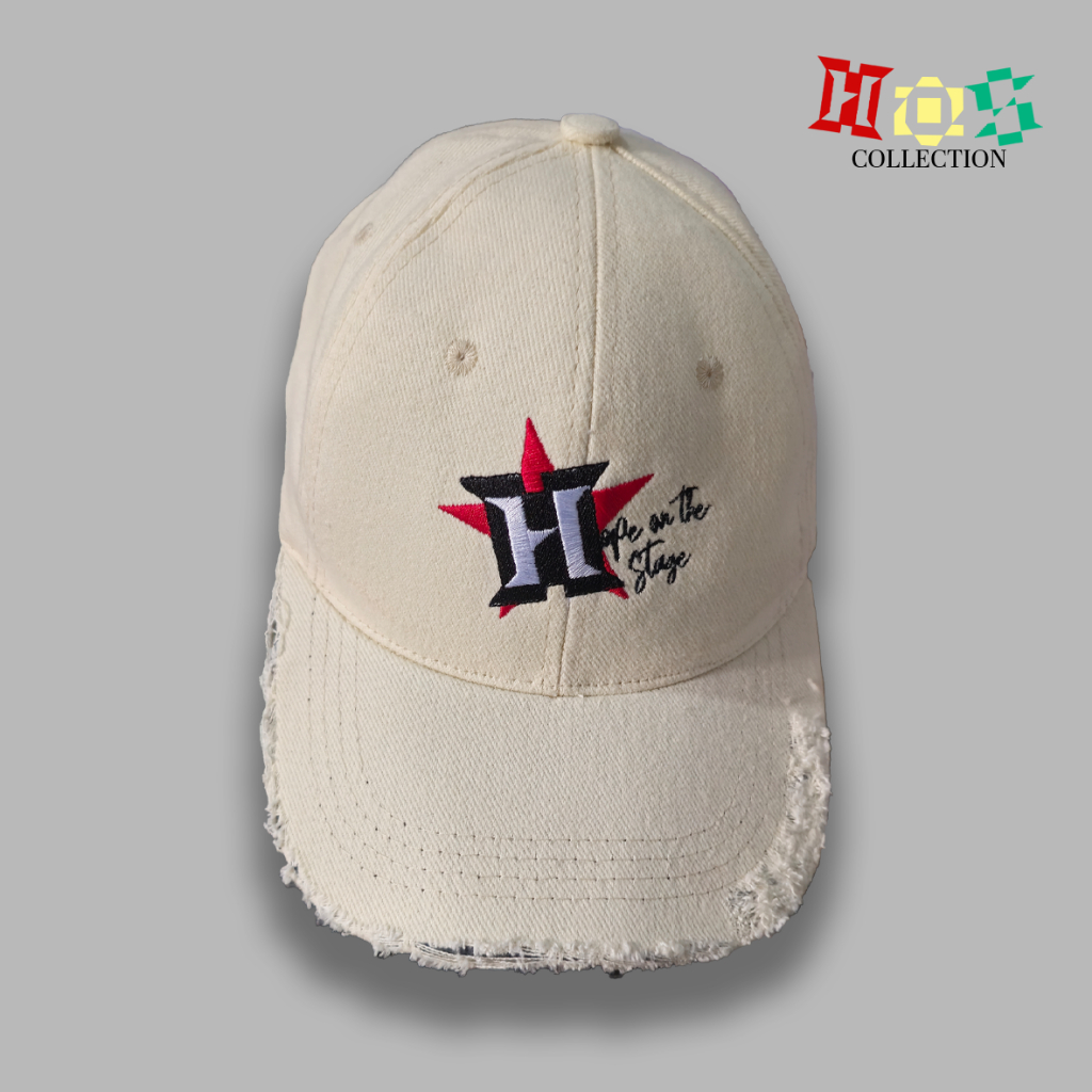 !! Hope on The Stage Outfit Concert Distressed Cap Hat | Shopee Philippines