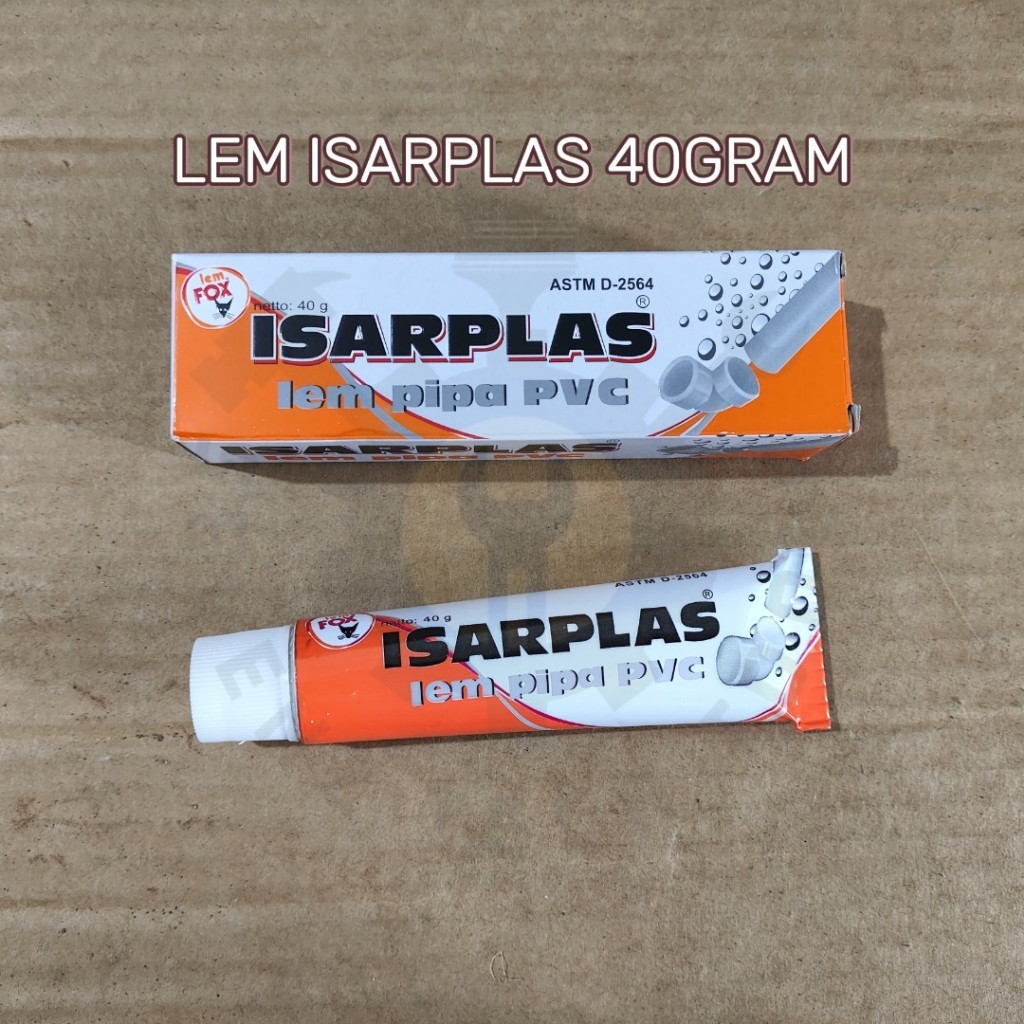 PVC PIPE GLUE ISARPLAS 40GRAM ODOL | Shopee Philippines