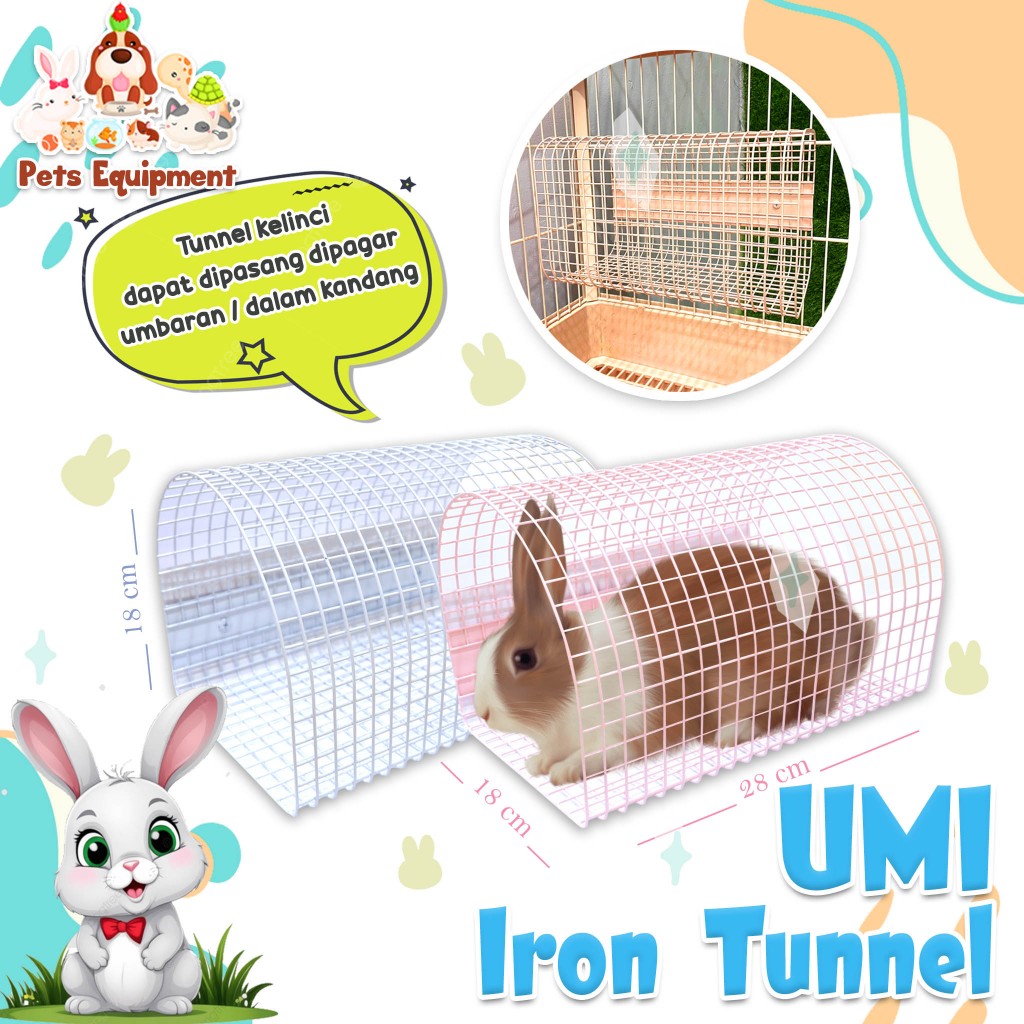 Umi IRON Tunnel / Rabbit Tunnel / Rabbit Perch | Shopee Philippines