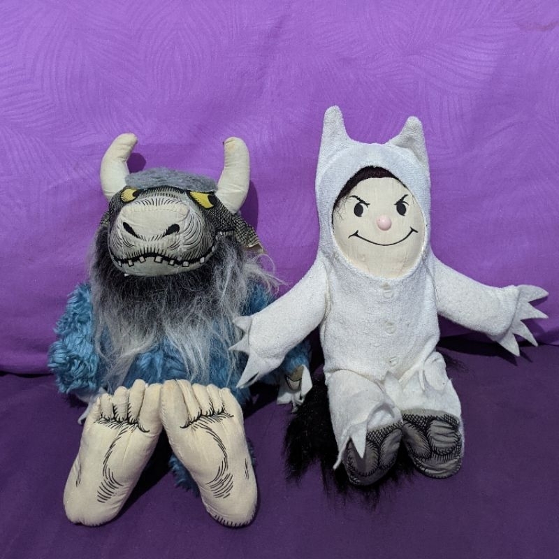 Where The Wild Things Are Max & The Bull Rare Plush Maurice Sendak 1980 ...