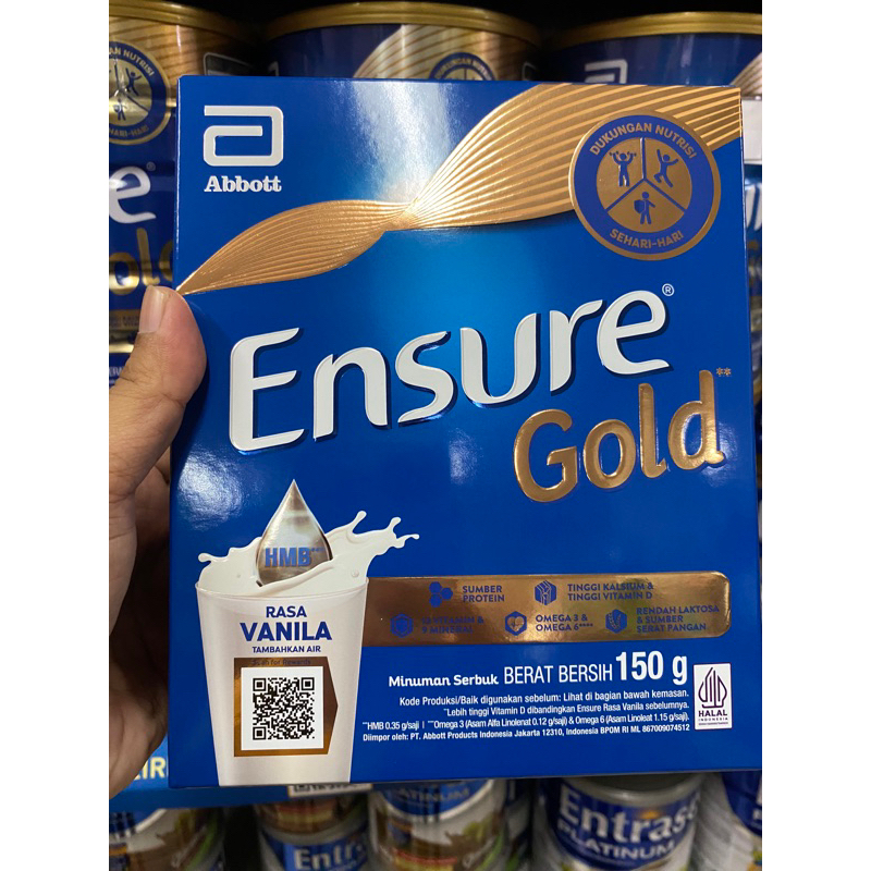 ENSURE GOLD 150gr vanilla | Shopee Philippines