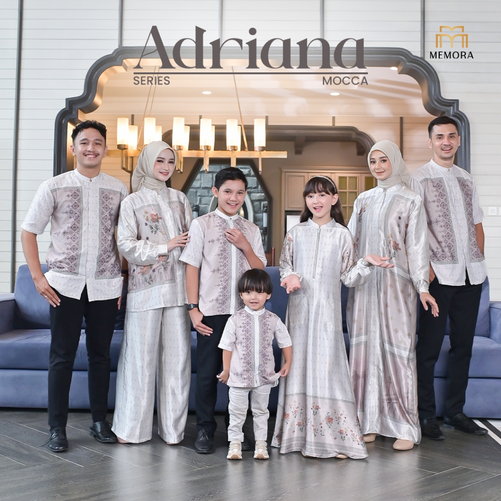 Eid 2025 Family Couple Clothes SIGNATURE SERIES ADRIANA MOCCA By Memora - Eid 2025 Family Couple ...