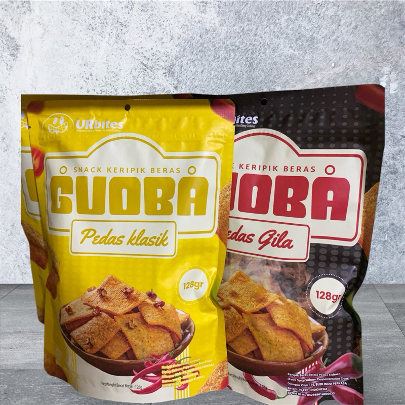 GUOBA SNACK URBITES RICEKeripik 128g | Shopee Philippines