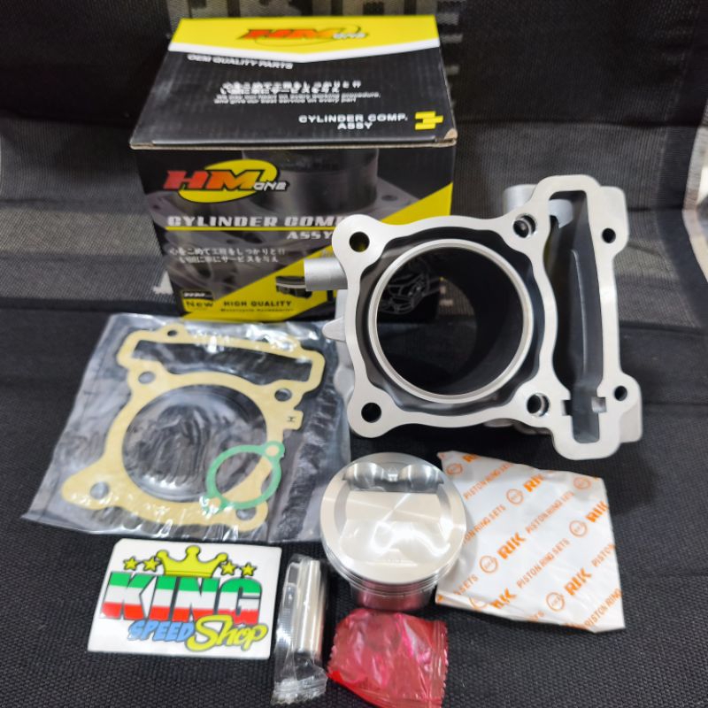 Hm SEHER BLOCK 1 63 mm BORE UP SET BLOCK FOR YAMAHA NMAX 155 / AEROX ...