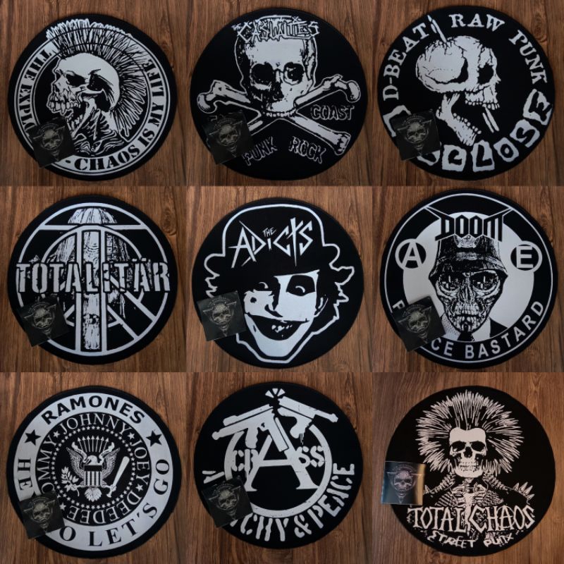 Round BACKPATCH || Punk BACKPATCH || Back EMBLEM || Emblem BAND || Punk ...