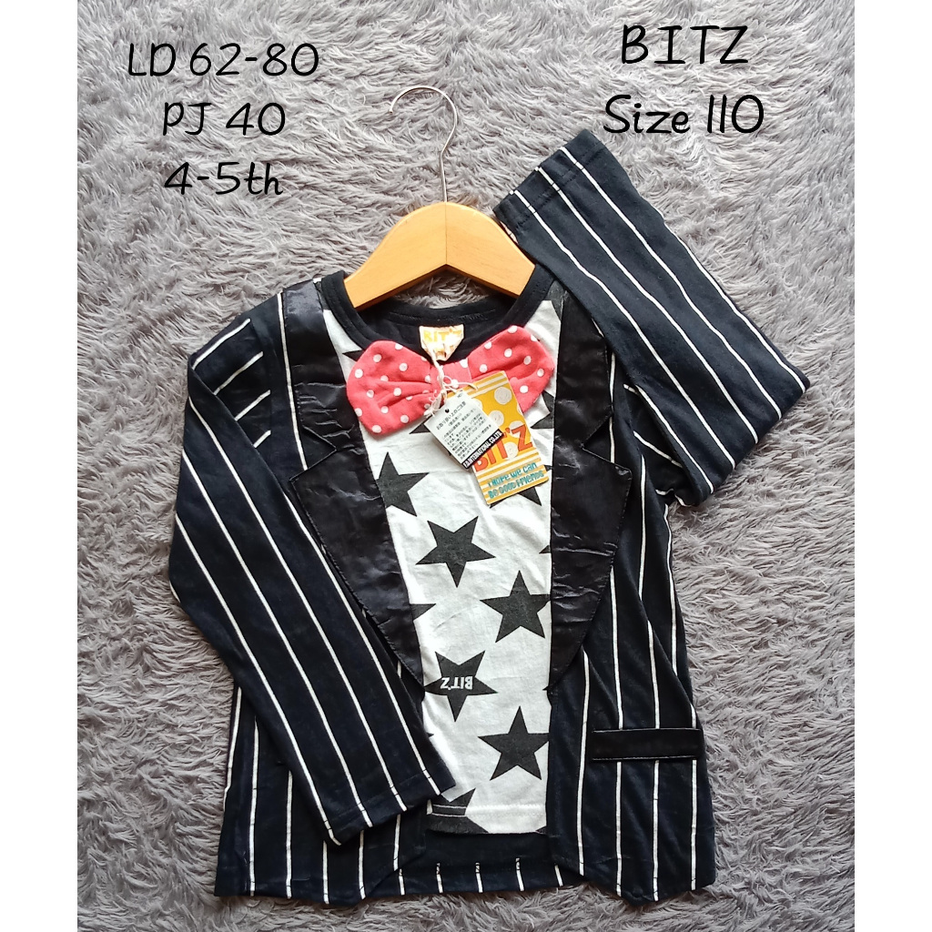 Bitz BAru/New 4-5 year old girls long sleeve top (with label tag ...