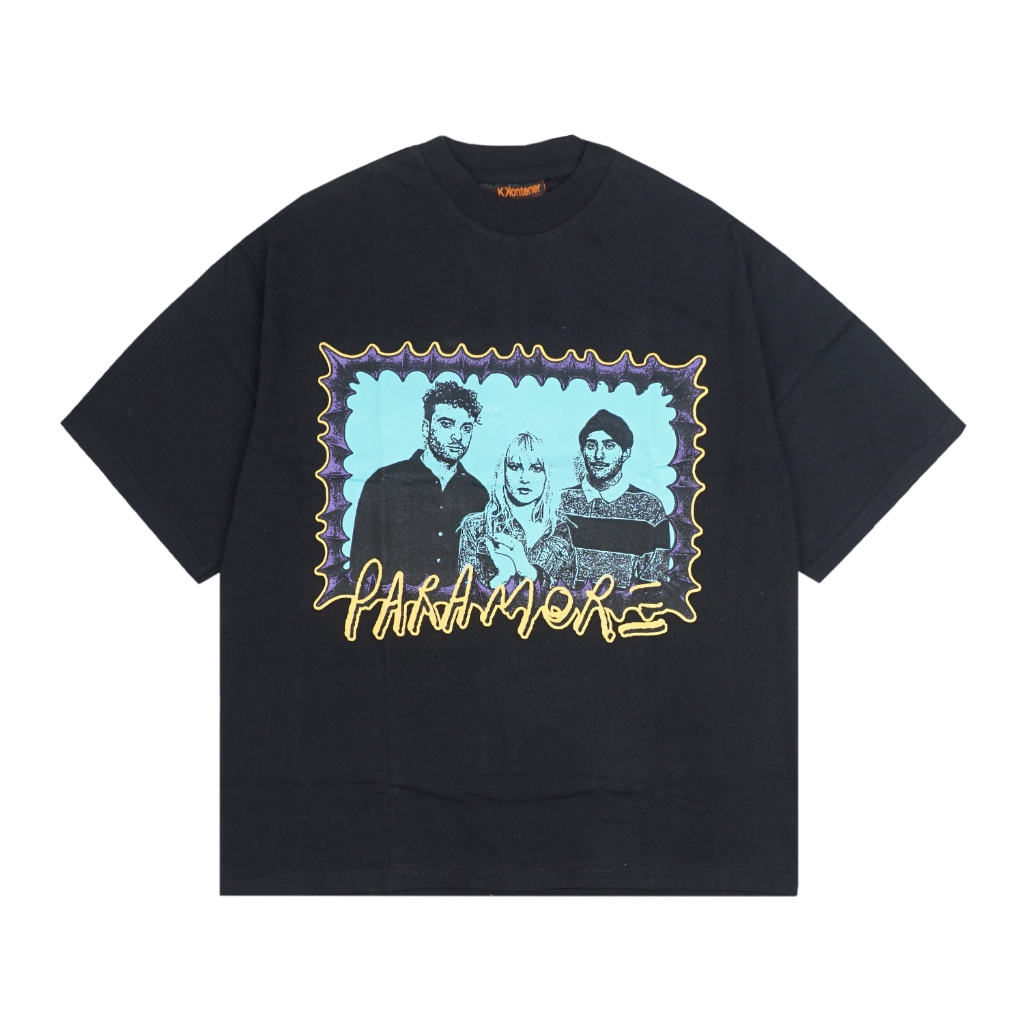 Kkontener PUNKED UP "PARAMORE" RELAXED FIT TSHIRT BLACK | Shopee ...