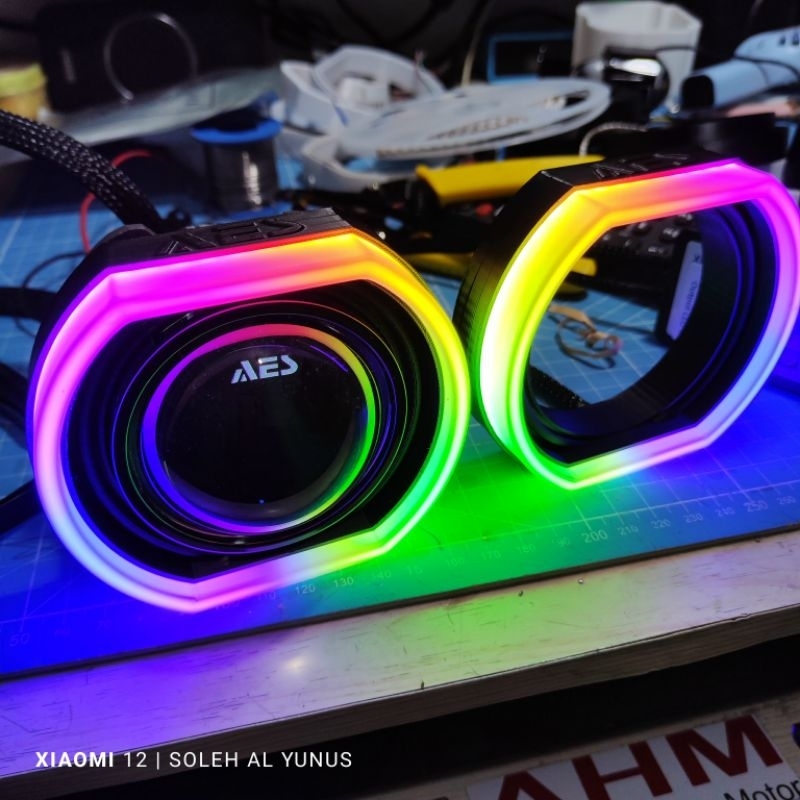 Shroud Biled RGB Striped Model BMW Classic Anti Spot Bluetooth Control ...