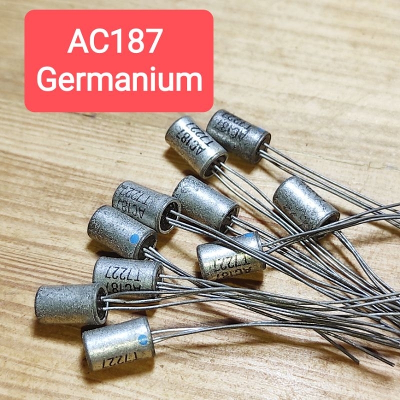 Transistor AC187 NPN Germanium Fuzz Face Ge NOS | Shopee Philippines
