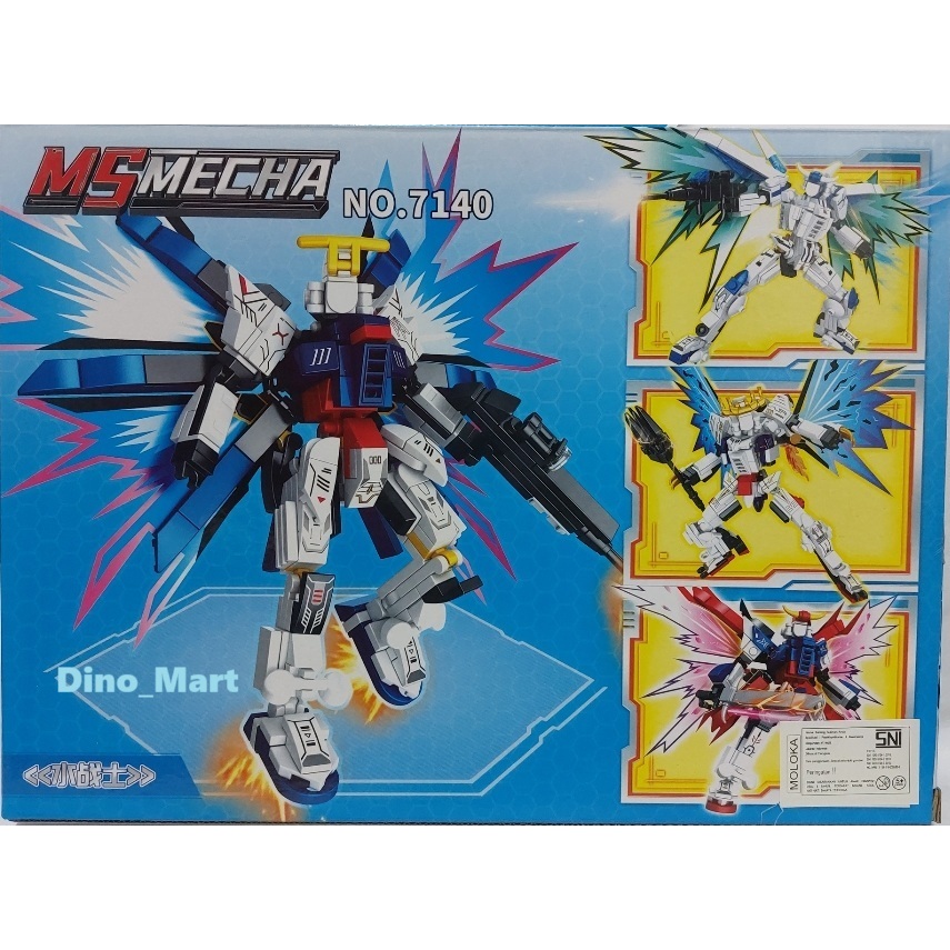 Brick Robot MS Mecha Mini Figure 7140 - Children's Toys - Block Toys ...