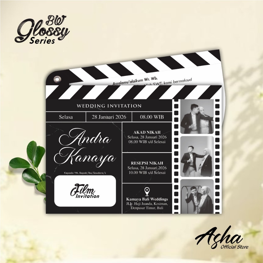 PRINT UNIQUE CUSTOM WEDDING INVITATIONS - GLOSSY WEDDING INVITATIONS ...