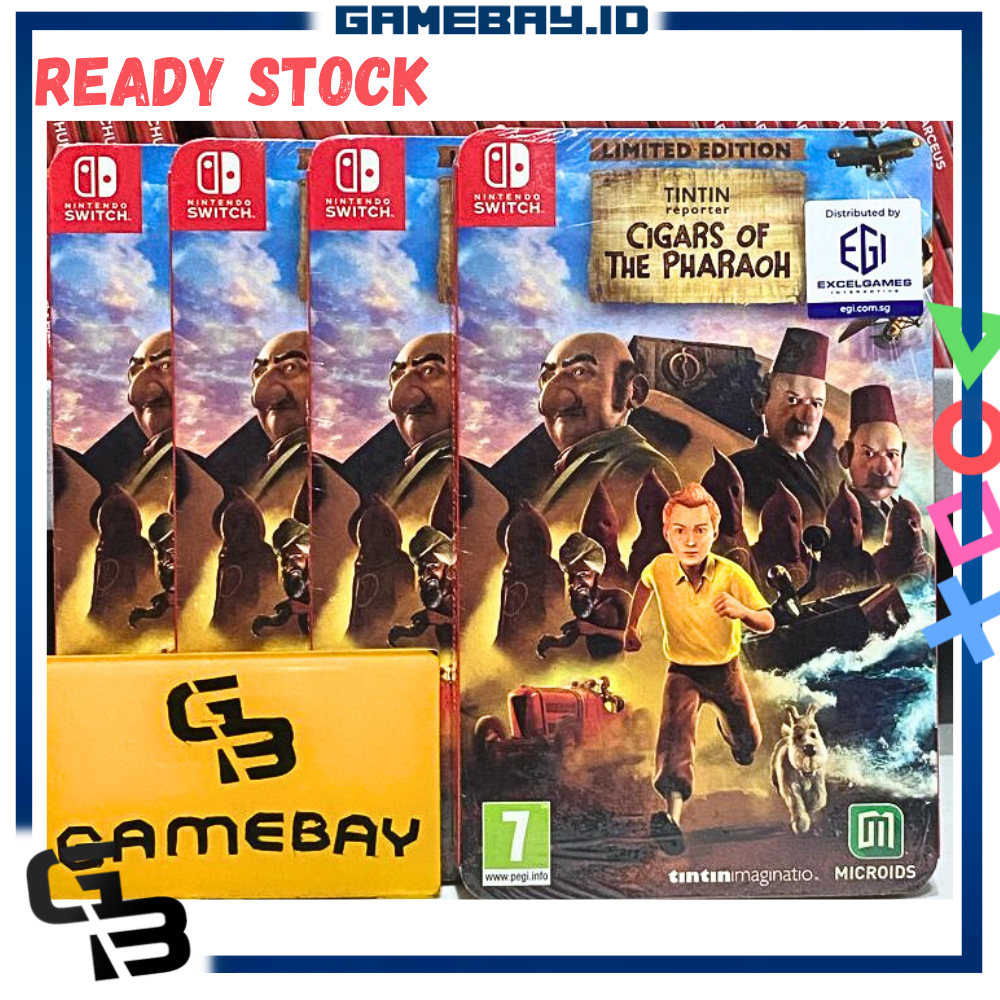 Nintendo Switch Tintin Reporter - Cigars of the Pharaoh Standard and ...