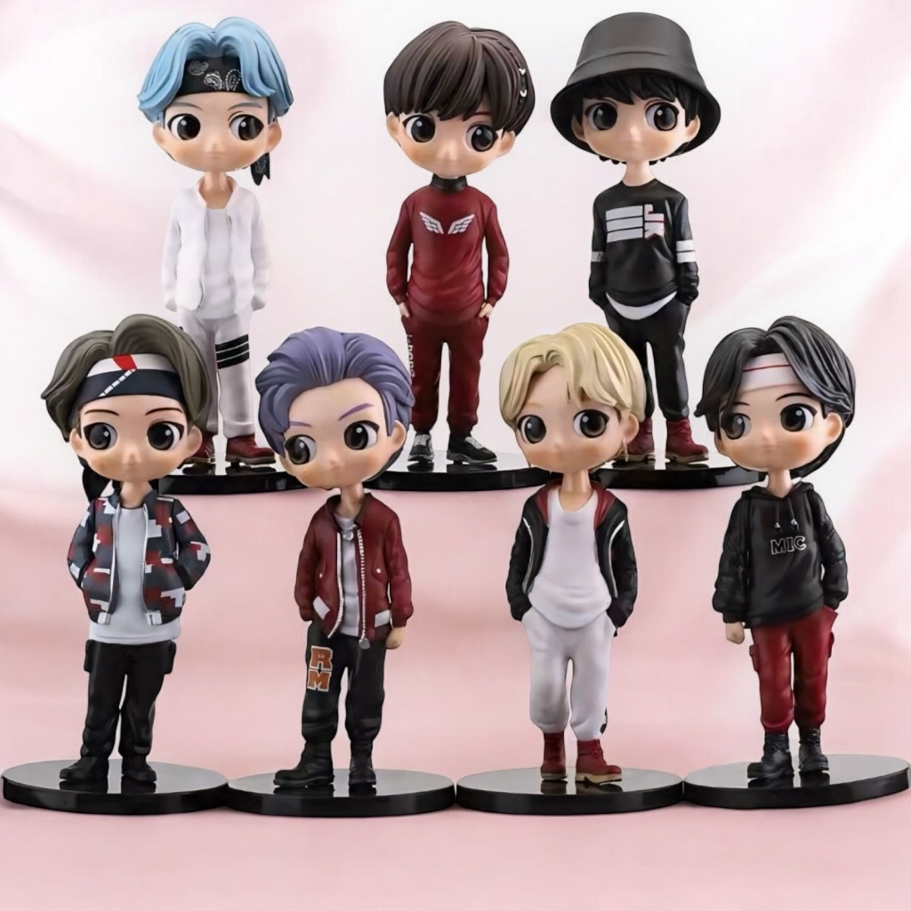 BTS Figure jimin jungkook Tehyuung J-Hope suga rm | Shopee Philippines