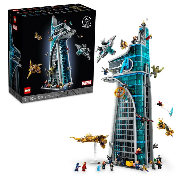 Lego SuperHeroes 76299 Avengers Tower | Shopee Philippines