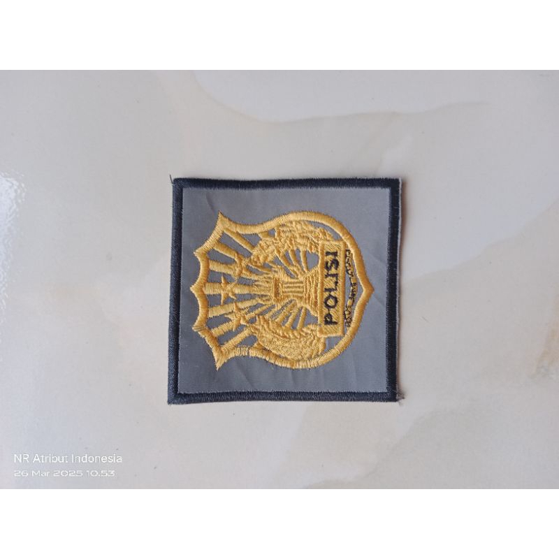 Embroidered authority Logo, embroidered police Logo, embroidered police ...