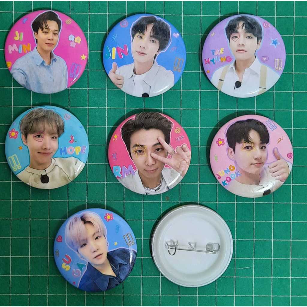 Freebies KPOP Pin BROS BTS OT7/Freebies KPOP BTS OT7 Pin (this price is ...