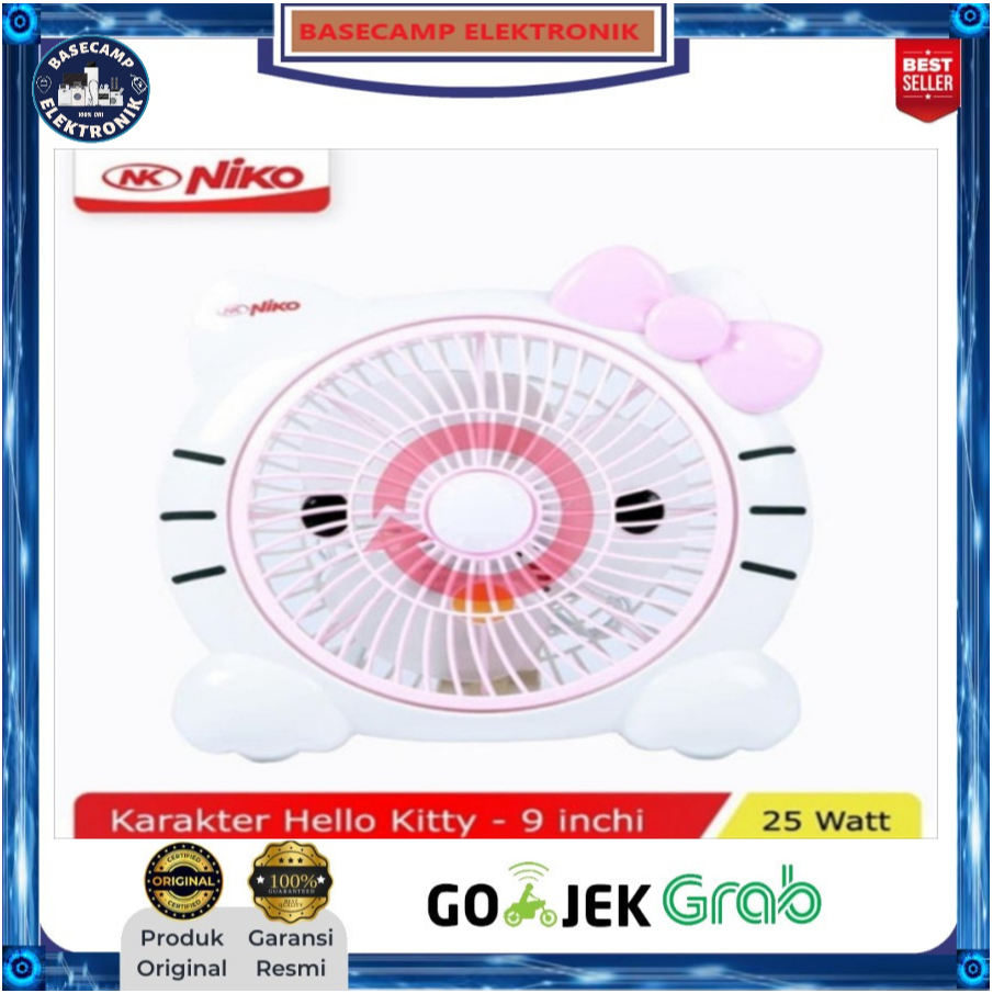 NIKO NK-902 Hello Kitty Character Desk Fan 9" Inch | Shopee Philippines