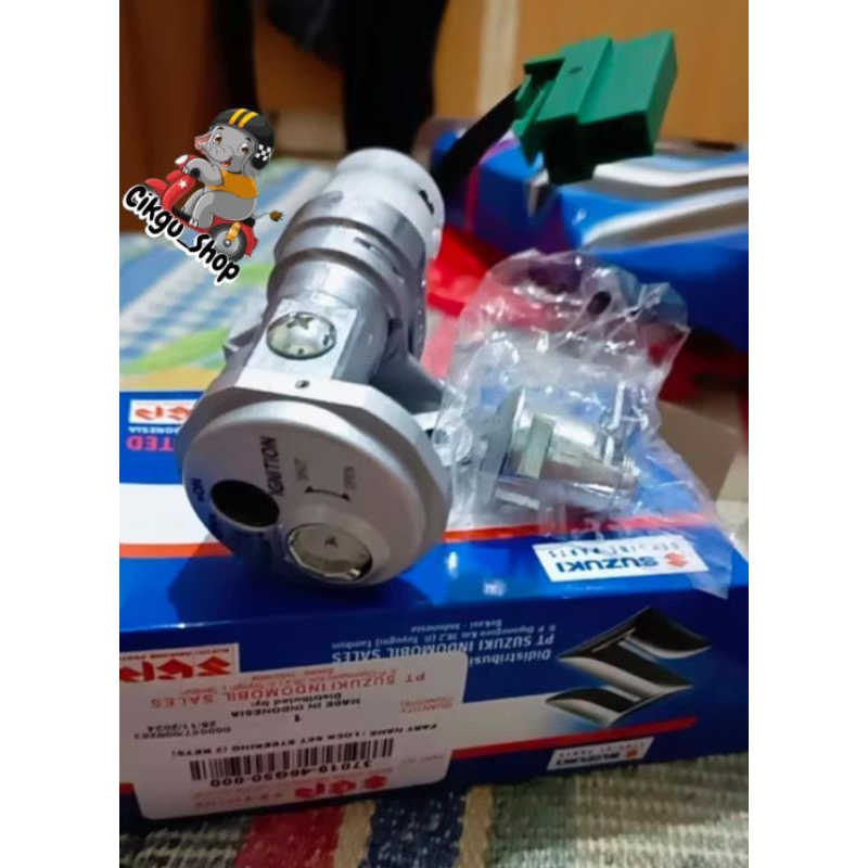 Suzuki Smash Titan Seat Lock Set Ignition Key, Suzuki SkyDrive original ...