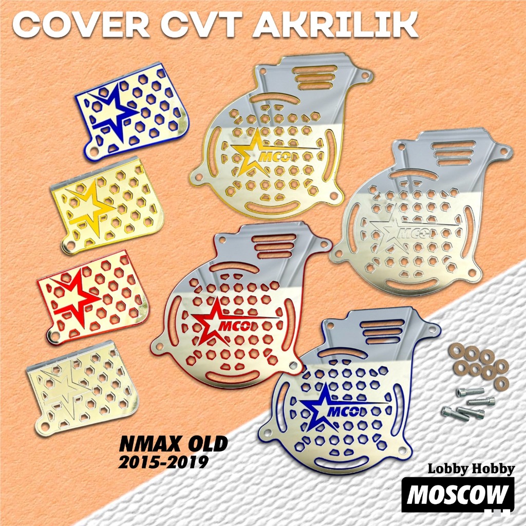 MESIN Yamaha NMAX CVT COVER COVER ACRYLIC CVT COVER NMAX 155 LAMA NMAX ...
