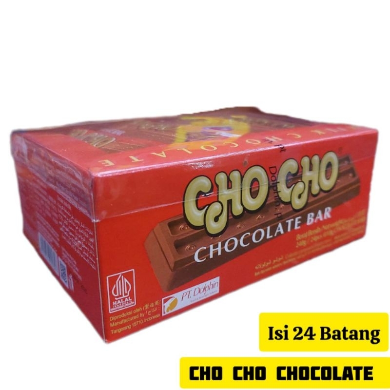 Cho Cho Old School Chocolate 24 Pcs Dolpin Chocolate Bars | Shopee ...