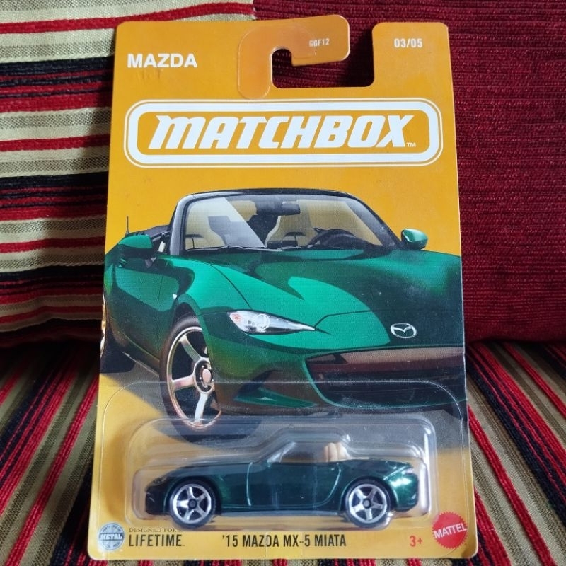 Matchbox 15 Mazda MX-5 Miata (Ijo) | Shopee Philippines