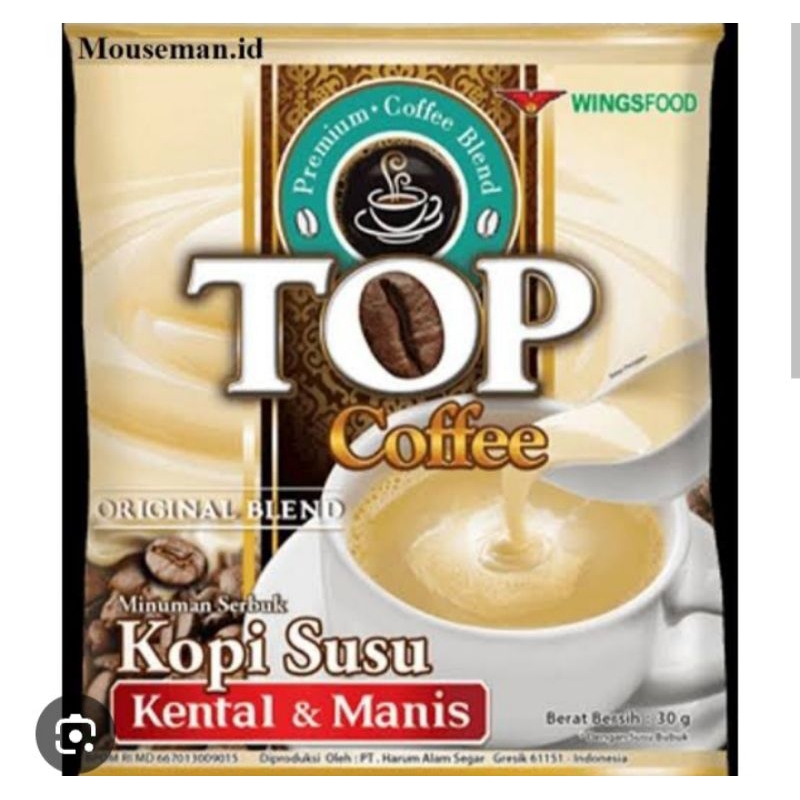 Top Sweetened Condensed Milk Coffee sachet packaging Renteng contains ...
