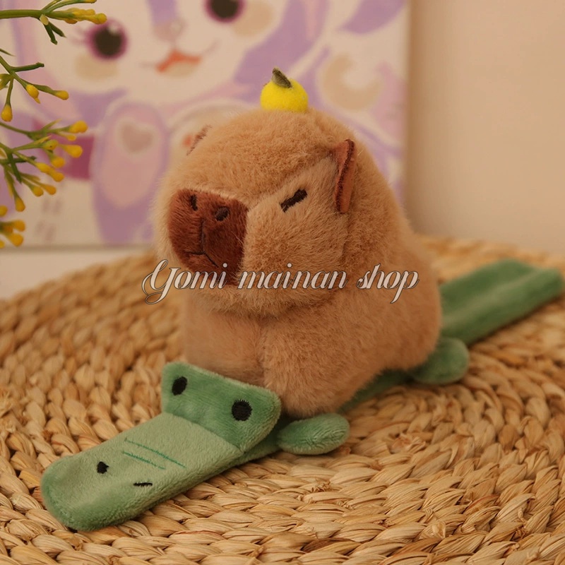 Capybara Ring Pop Doll / Capybara Doll Toy Plush Toy Simulation ...