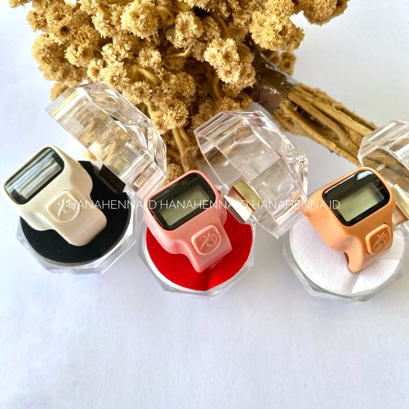 Viral Mini Led Digital Tasbih / Packed in a Ring Box / Dhikr Ring ...