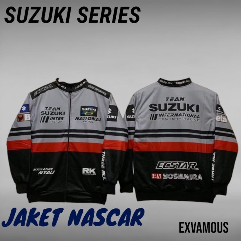SUZUKI TEAM RACING jacket sunmori jacket touring jacket Moge jacket ...