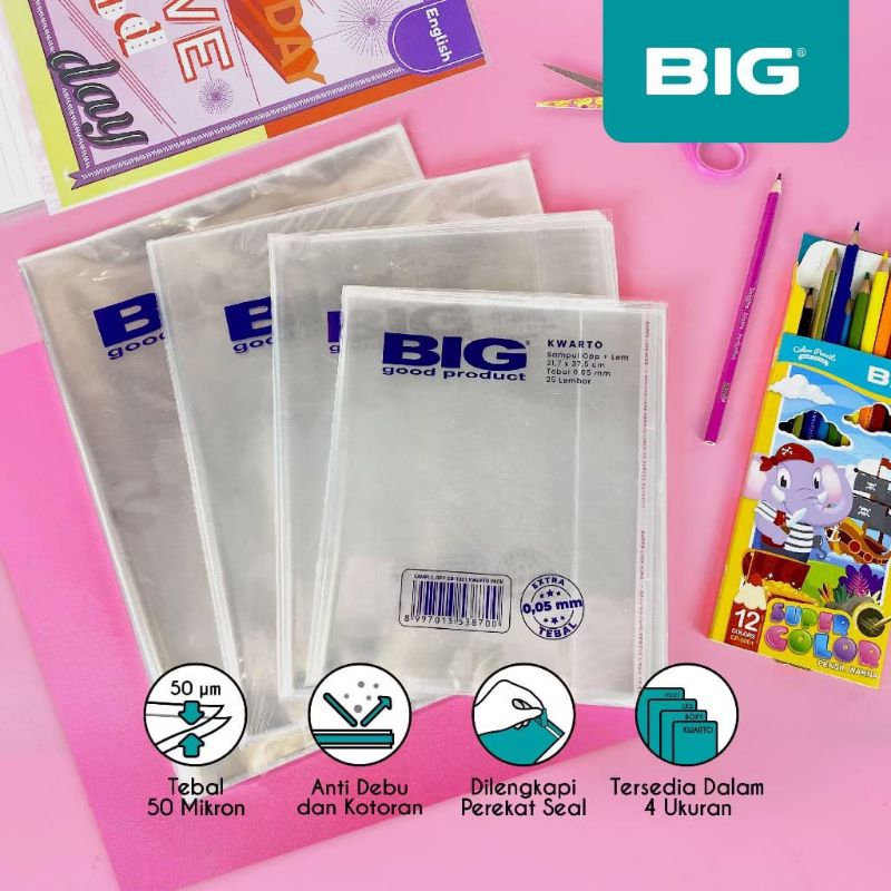 MICRON ATK.POINT 》NEW BIG BIG opp plastic cover BIG | 50 microns (1 ...