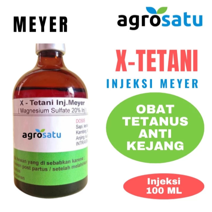 X Tetani Inj Meyer100ML - Medication for Seizures - Muscle spats in ...