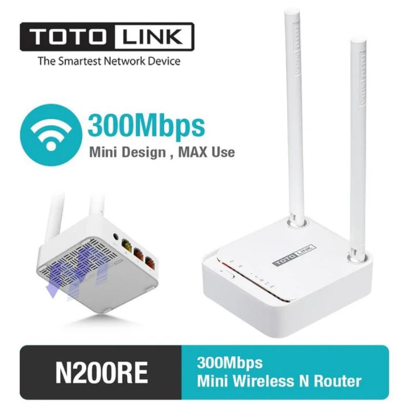 TOTO LINK N200RE V5 300Mbps Wireless N Router | Shopee Philippines