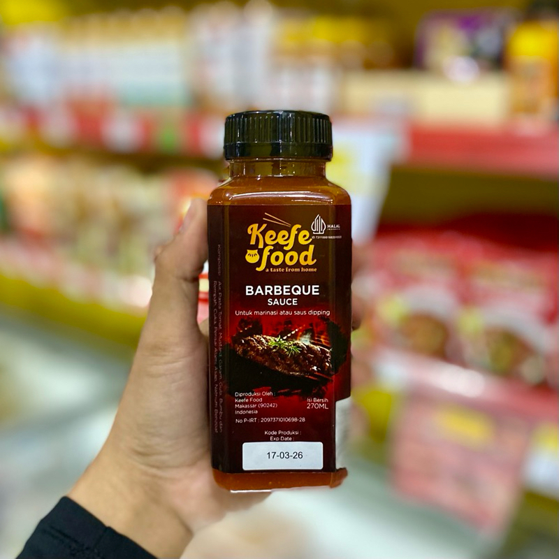Keefe Food Barbecue Sauce 270ml | Shopee Philippines