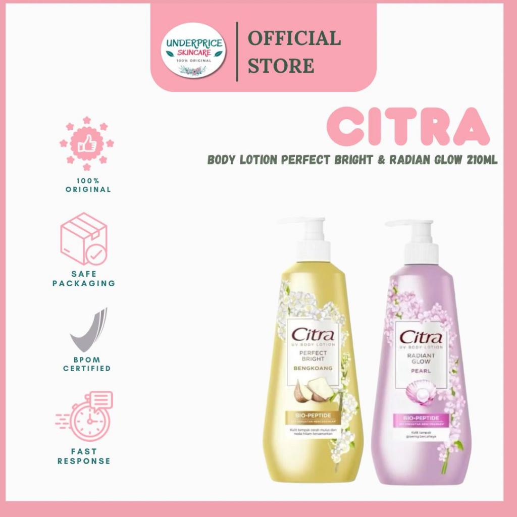 Citra Body Lotion PEARLY 380ML / Citra Body Lotion Jicama 380ML ...