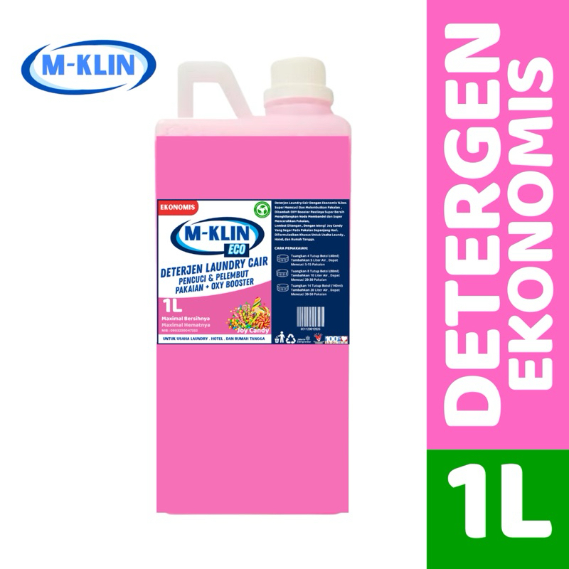 M-Klin Joy Candy Laundry Detergent 1 liter Laundry Detergent/ 1 liter ...