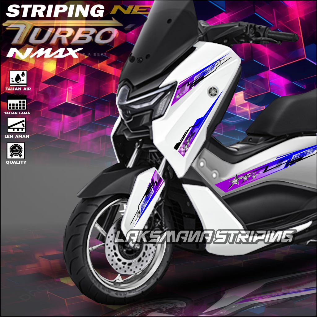 Yamaha NMAX TURBO Transparent Striping Variations of SIMPLE CONCEPT ...