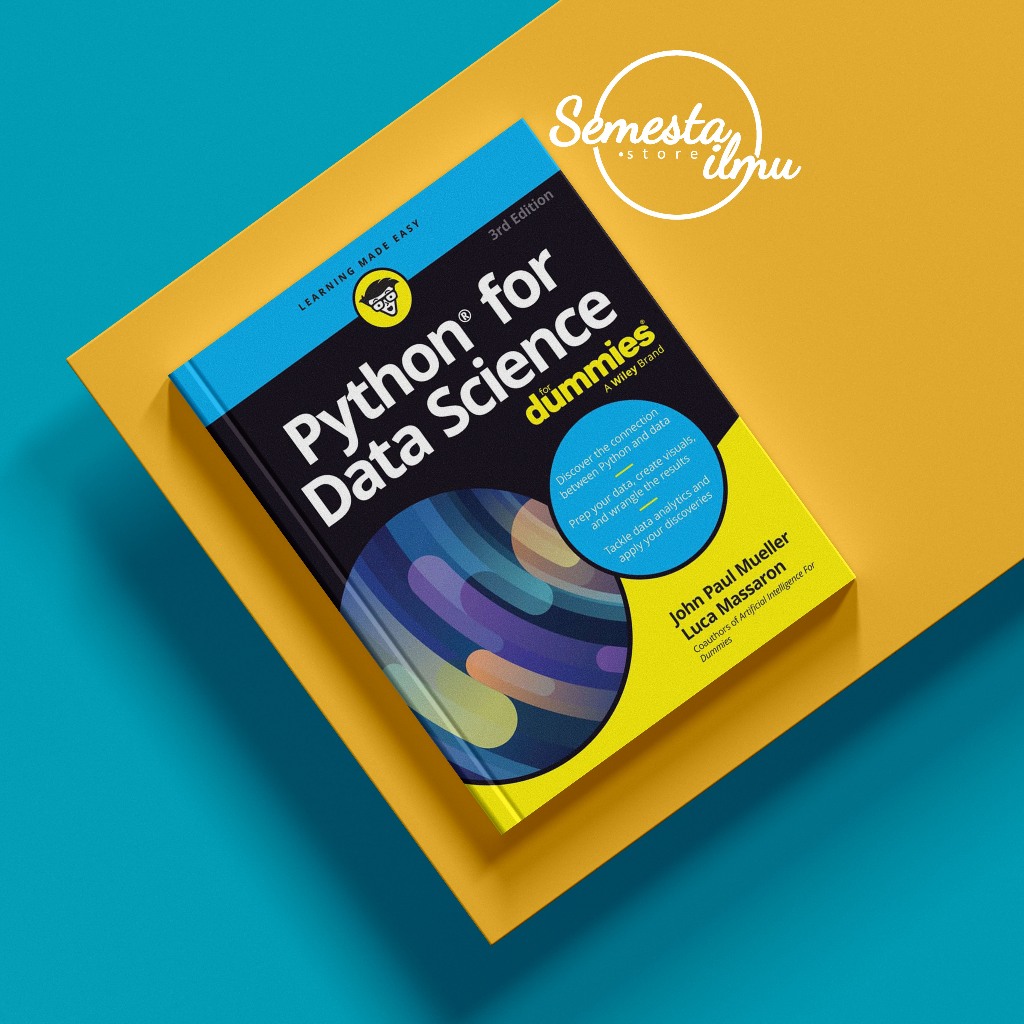 Python For Data Science For Dummies, 3rd Edition- John Paul Mueller, Luca Massron | Shopee ...