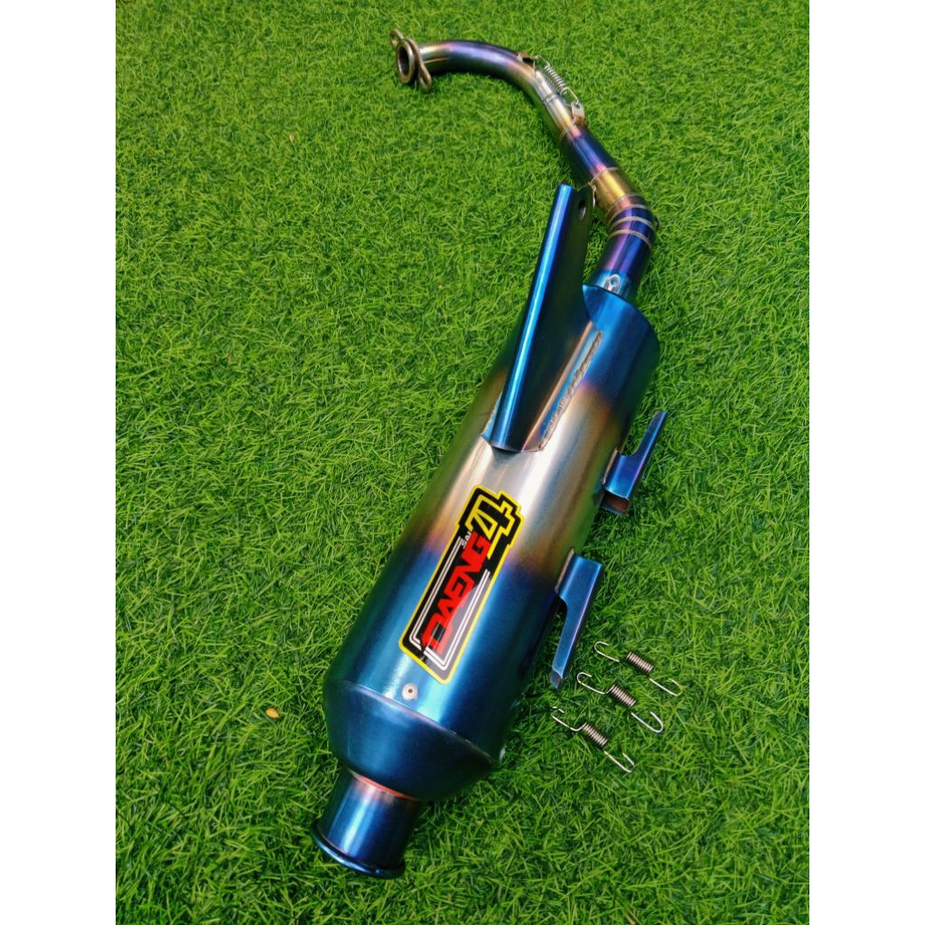 Exhaust Silent Killer Daeng Sai4 Exhaust PREMIUM PURPLE power pipe beat ...