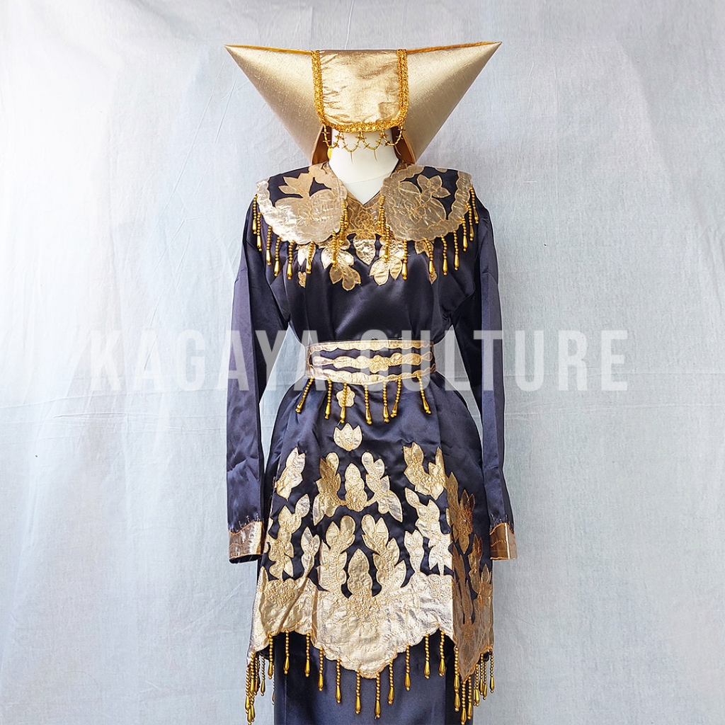 Traditional Minang Embroidered Adult High School Clothes complete set ...