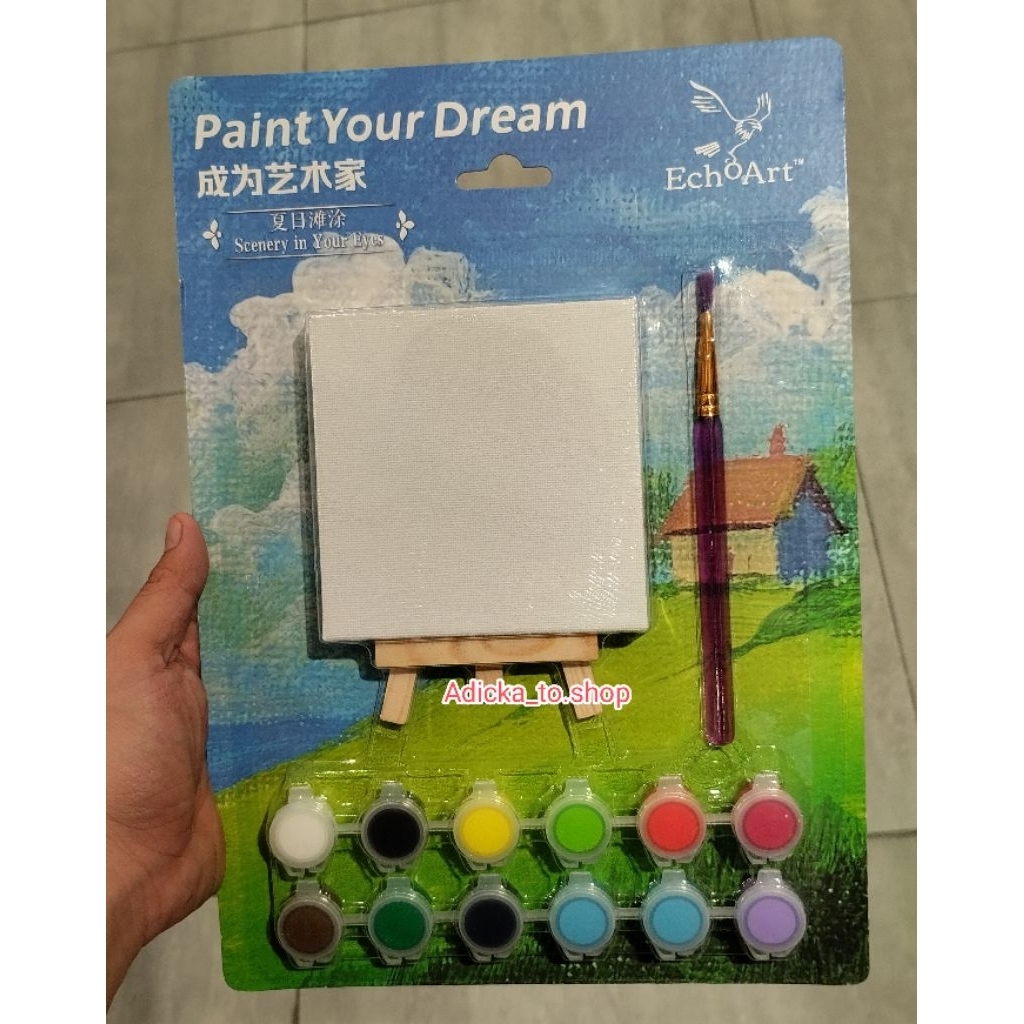 Painting set (a set of coloring equipment) | Shopee Philippines
