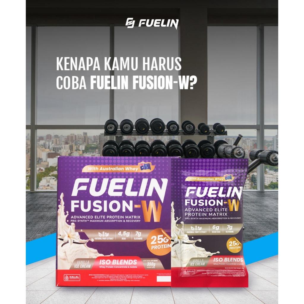 ECER 1 SACHET FUELIN Fusion W Iso Blend | Australian Formula Whey Protein Matrix Cutting 0 ...
