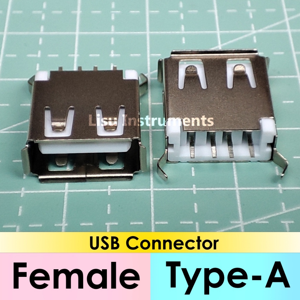 Female Type-A USB Connector Model 1 Hanxia | Shopee Philippines