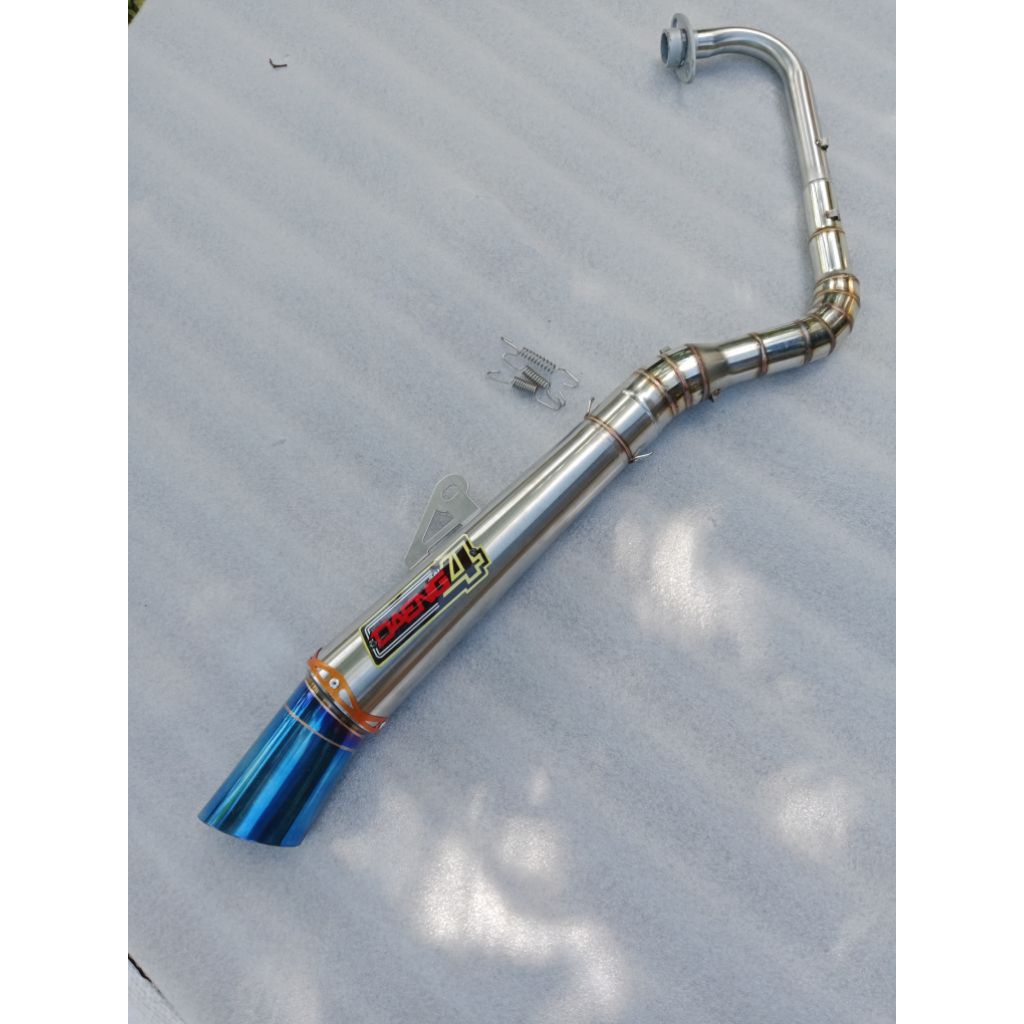Daeng Sai4 exhaust pipe 51mm Cobra for Mio Sporty Mio Soulty Beat Fi ...